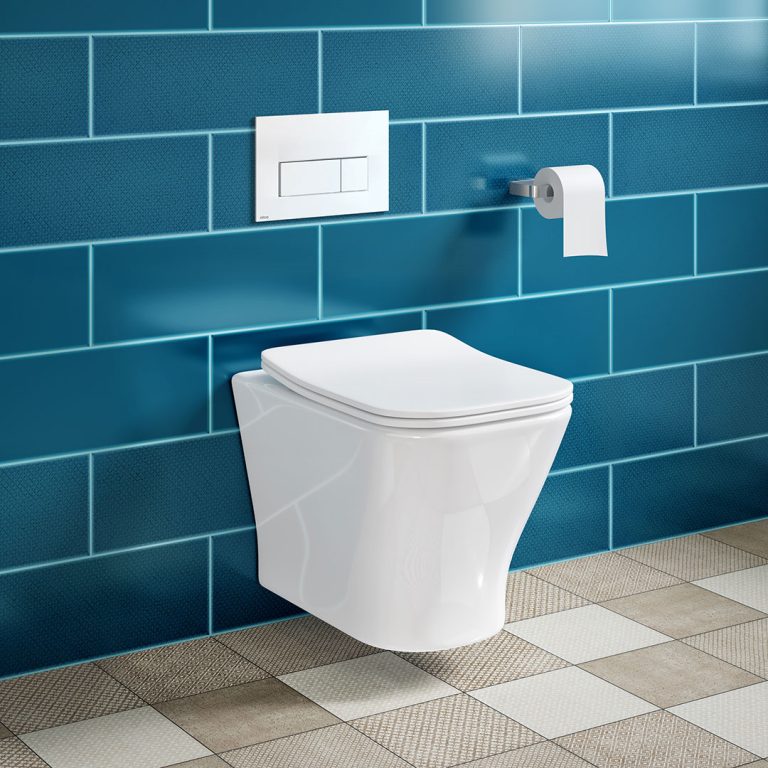 Brant Wall Hung Rimless Toilet Pan & Seat - City Tiles & Bathrooms